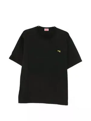 Kenzo Jumping Tiger-patch T-shirt - Black