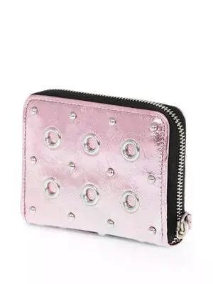 Dsquared2 Eyelet-embellished Studded Wallet
