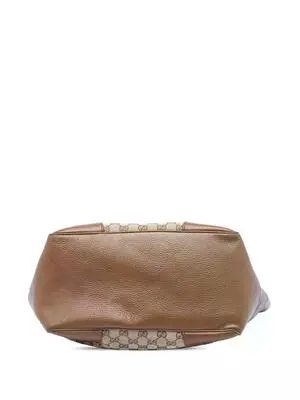 Gucci Gg Canvas Bree Zippered Tote Bag