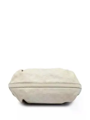 Gucci Embossed Leather Tote Bag - White