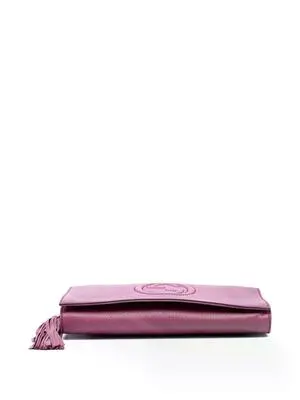 Gucci Leather Soho Disco Clutch Bag - Pink