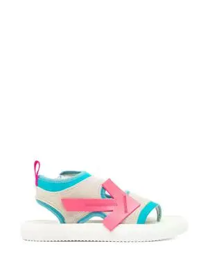 Off-White Arrows-motif Panelled Sandals