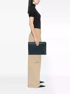 LOUIS VUITTON Taurillon Pochette Jour Gm Clutch Bag