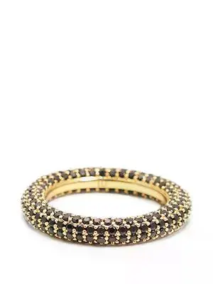 IZABEL DISPLAY Pavé-set Crystal-embellished Rings - Gold