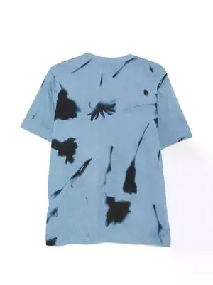 Paul Smith Floral-print T-shirt - Blue