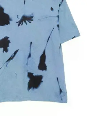 Paul Smith Floral-print T-shirt - Blue