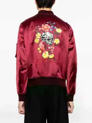 Alexander McQueen Embroidered Zip Jacket
