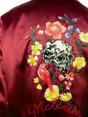 Alexander McQueen Embroidered Zip Jacket