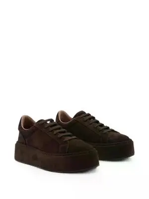 Casadei Suede Platform Sneakers