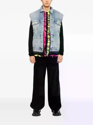 Balenciaga Denim Padded Vest