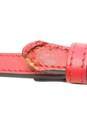 Gucci Small Gg Marmont Matelassé Leather Crossbody Bag - Red