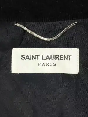 Saint Laurent Embroidered Long-sleeve Jacket