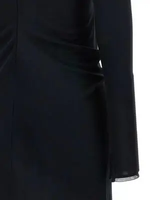 Fabiana Filippi High-neck Maxi Dress