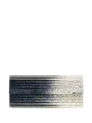 JIMMY CHOO Sweetie Glitter-effect Clutch Bag