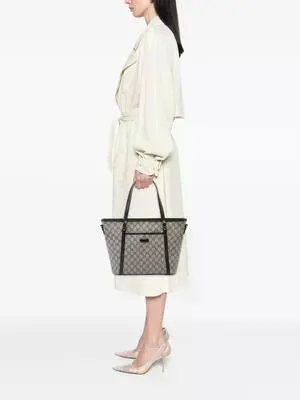 Gucci Gg Supreme Canvas Joy Convertible Tote Satchel