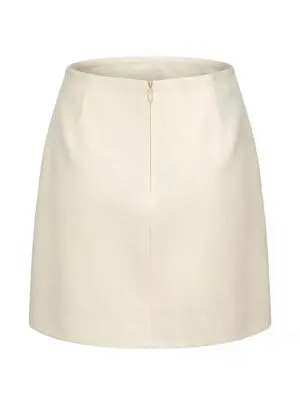 Ermanno Scervino A-line Wool Mini Skirt