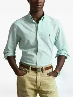 Polo Ralph Lauren Striped Oxford Shirt - Green