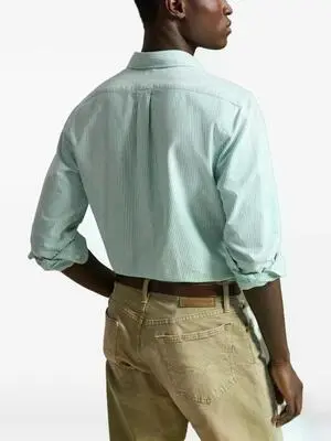 Polo Ralph Lauren Striped Oxford Shirt - Green