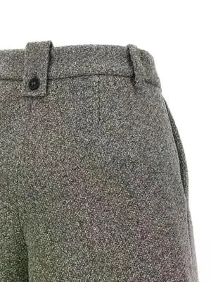 GOLDEN GOOSE Ryanna Mélange Virgin Wool Shorts