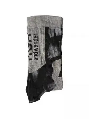 ROA Bones Q-skin Socks - Grey