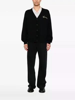 Kenzo Beaded Tiger-motif Cardigan