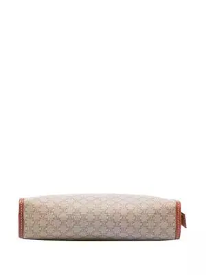 Celine Macadam Coated Canvas Clutch Bag