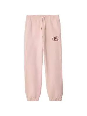 Burberry Cotton Jogging Pants - Pink