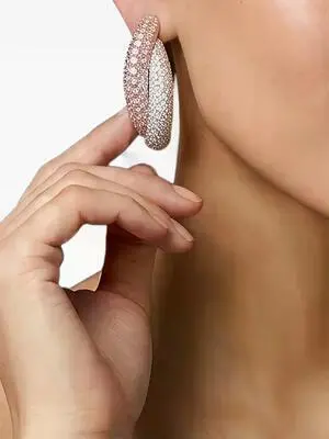HYT JEWELRY Diamond Hoop Earrings