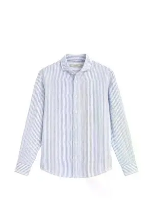 Seventy Striped Linen Shirt - White