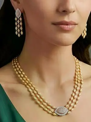 HYT JEWELRY Diamond Multi-strand Necklace