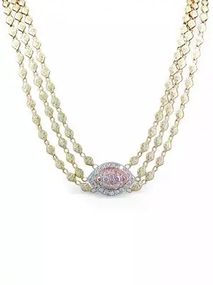 HYT JEWELRY 18k Diamond Multi-strand Necklace - Gold