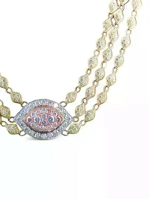 HYT JEWELRY 18k Diamond Multi-strand Necklace - Gold