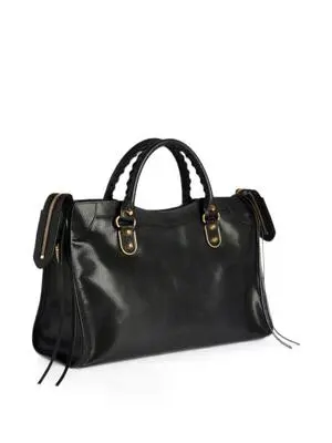 Balenciaga Le City Uptown Tote Bag - Black