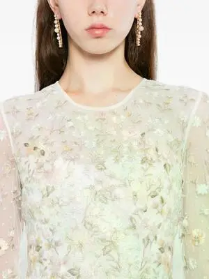 NEEDLE & THREAD Garden Rose Ankle Gown