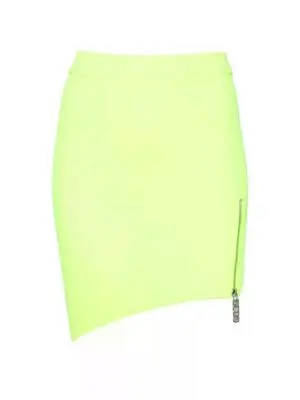 Gcds Asymmetric Knitted Skirt