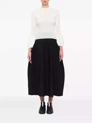CFCL Soft Portrait Bell-sleeve Top