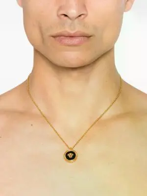 Versace Medusa Greca-detail Necklace