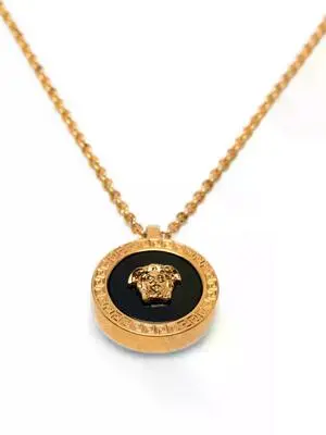 Versace Medusa Greca-detail Necklace