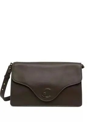 COCCINELLE Softy Logo-embossed Shoulder Bag - Brown