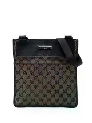 Gucci 2000-2015 Gg Canvas Crossbody Bag - Brown