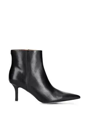 Patrizia Pepe Pointed-toe Leather Ankle Boots
