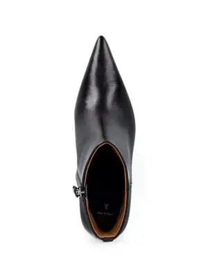 Patrizia Pepe Pointed-toe Leather Ankle Boots