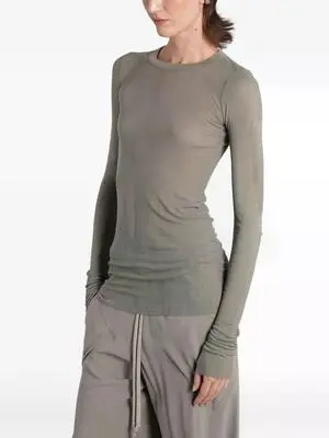 Rick Owens Ribbed Long-sleeve Sweater