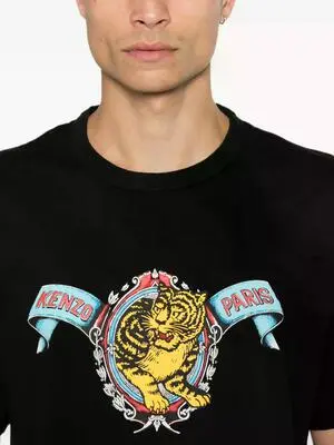 Kenzo Jumping Tiger-print T-shirt