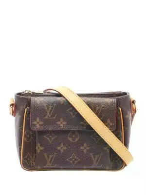 LOUIS VUITTON 2005 Monogram Viva Cite Pm Crossbody Bag - Brown