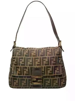 Fendi 20th Century Zucca Canvas Mamma Forever Shoulder Bag