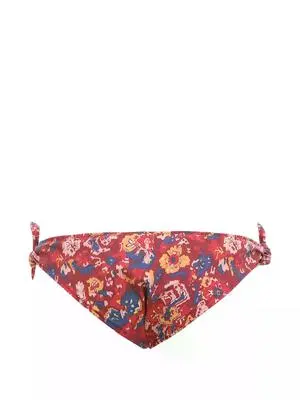 Isabel Marant Étoile Floral-motif Side-tie Bikini Bottoms