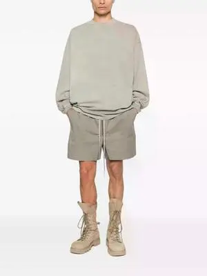 Fear Of God Logo Patch Long Sleeve Sweatshirt