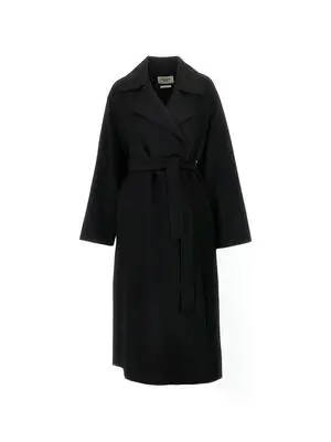 Max Mara Belted Wrap Single-breasted Coat