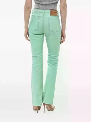 Marni Coated Bootcut Jeans